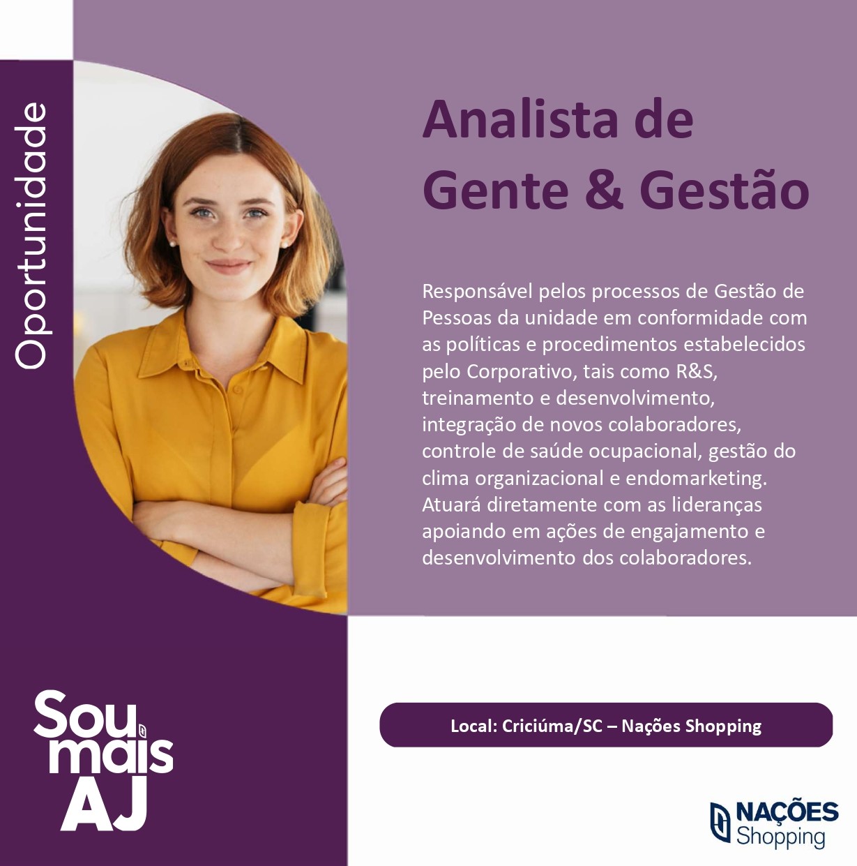 ANALISTA DE GENTE E GESTÃO | Almeida Junior